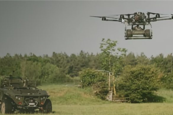 AV Successfully Flight Tests JUMP 20 VTOL UAS with a Heavy Fuel Engine ...